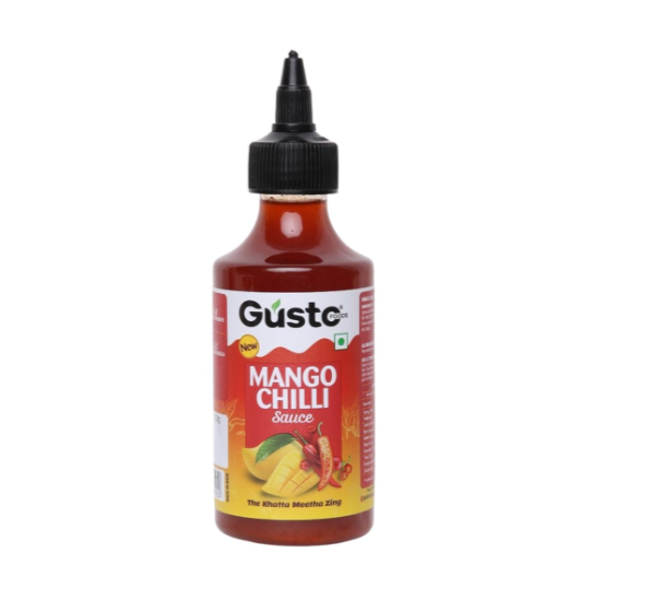 Gusto Foods Mango Chilli Sauce 80gm | Sweet and Sour Mango Sauce | Aam ...