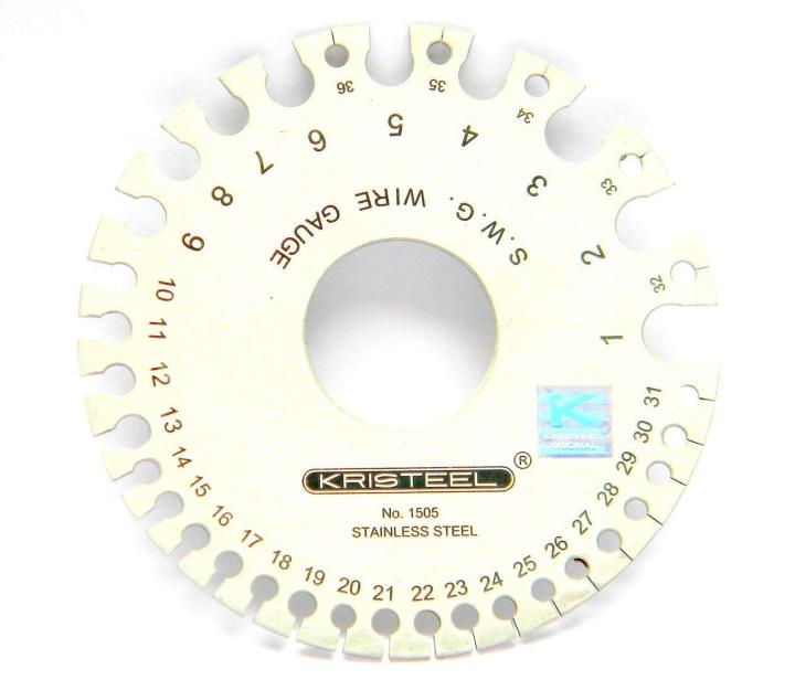 KRISTEEL SWG Wire Gauge Stainless Steel 1–31 tools | Daraz.com.bd
