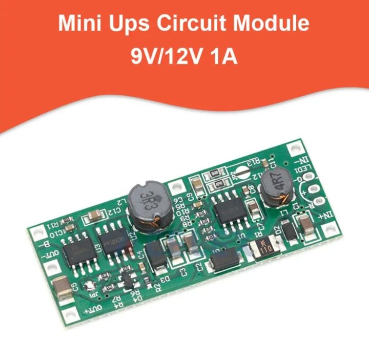 DC Mini UPS Circuit Module 9V/12V 1A Charging Discharge Module for ...