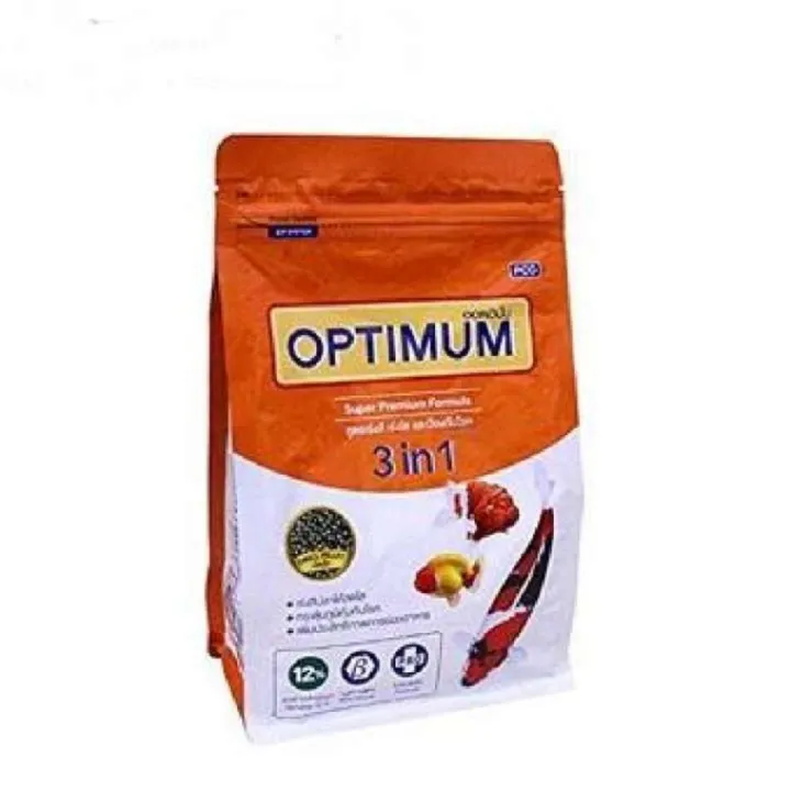 Optimum Super Premium Formula 3 in 1 Fish Food For Aquarium Fish ...