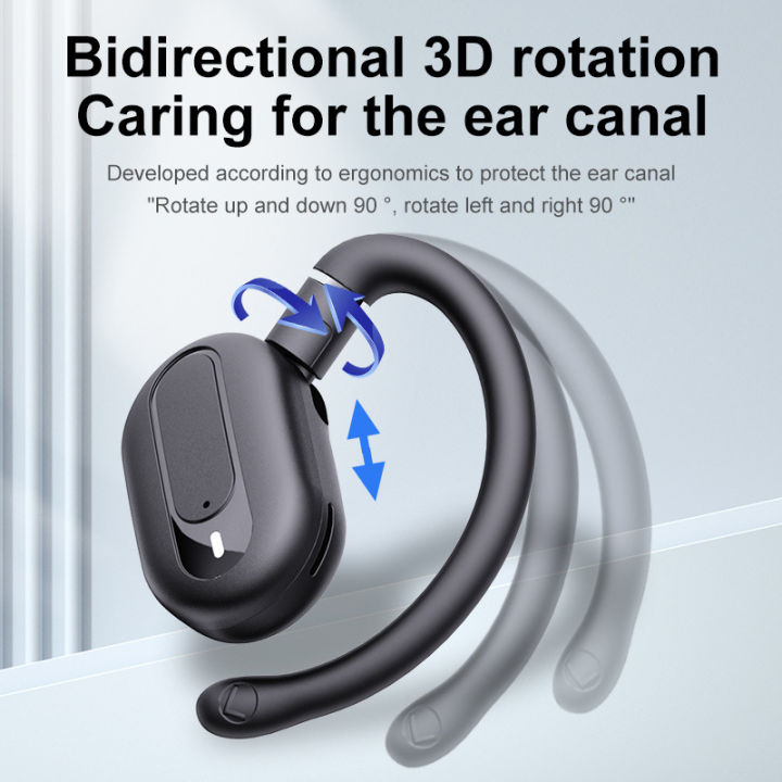 New YJ22 Bluetooth Headset Binaural OWS Charging Bin Ear-Hanging Type ...