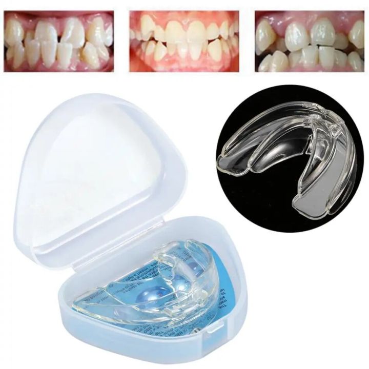 Invisible Orthodontic Braces Dental Mouthguard Straighten Teeth Tray ...