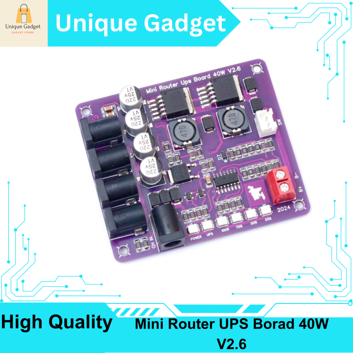 Mini Router UPS Borad 40W V2.6 | Daraz.com.bd
