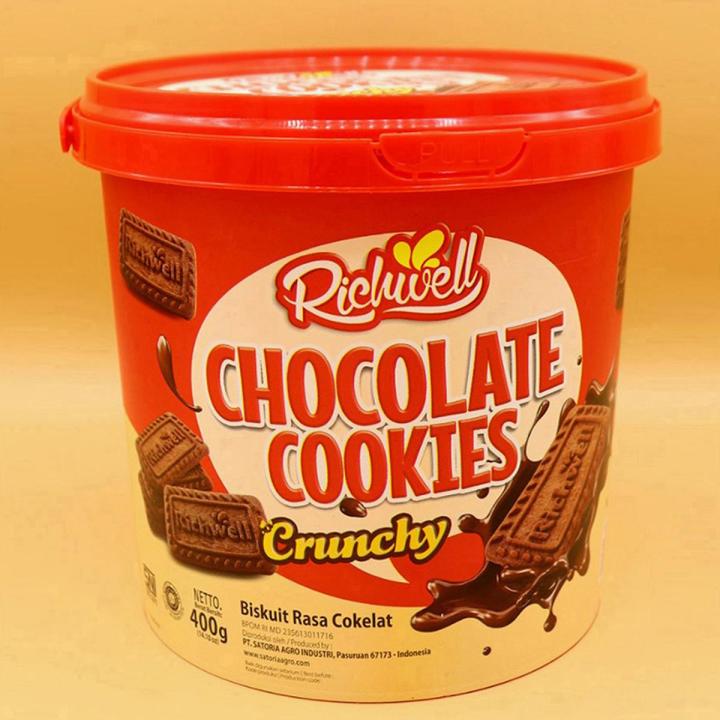 Richwell Chocolate Cookies 400gm | Daraz.com.bd