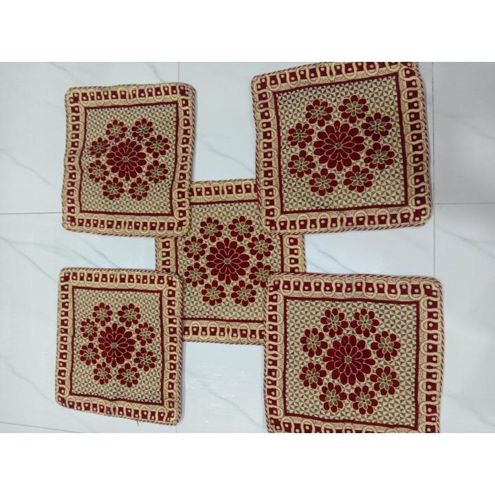 Kushon Cover (16*16) (Cushion Cover Set Without Pillow) From Golden ...