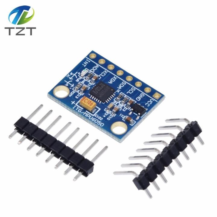 【happy one】IIC I2C MPU-6050 MPU6050 3 Axis Analog Gyroscope + 3 Axis Module For Arduino With ...