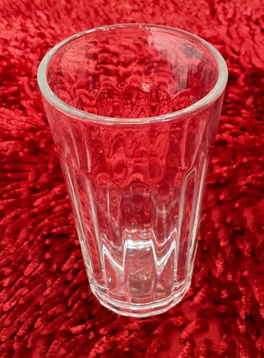 Nasir Glass Water Drinking Glass 6 Pieces 250ml Per Capacity (5*3*3 ...