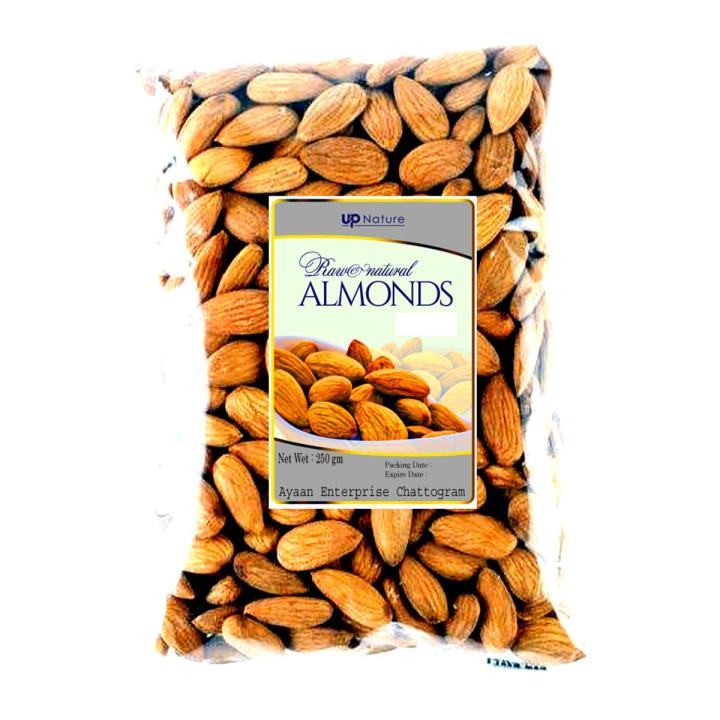 Almonds (Kath Badam) কাঠ বাদাম - 250 gm | Daraz.com.bd