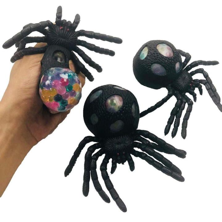 Spider Mesh Squishy Stress Squeeze Balls for Kids Stocking Stuffers ...