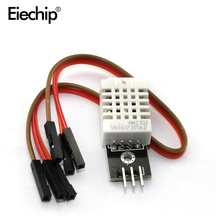 【happy one】Digital Temperature Sensor and Humidity Sensor AM2302 Module+PCB with dupont Cable ...