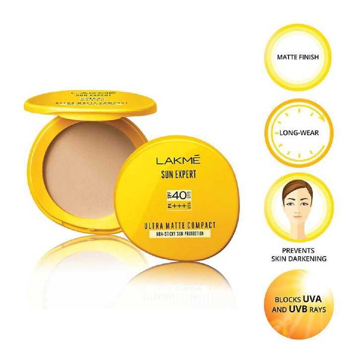 Lakme Sun Expert Ultra Matte SPF 40 PA+++ Compact (7gm) original by ...