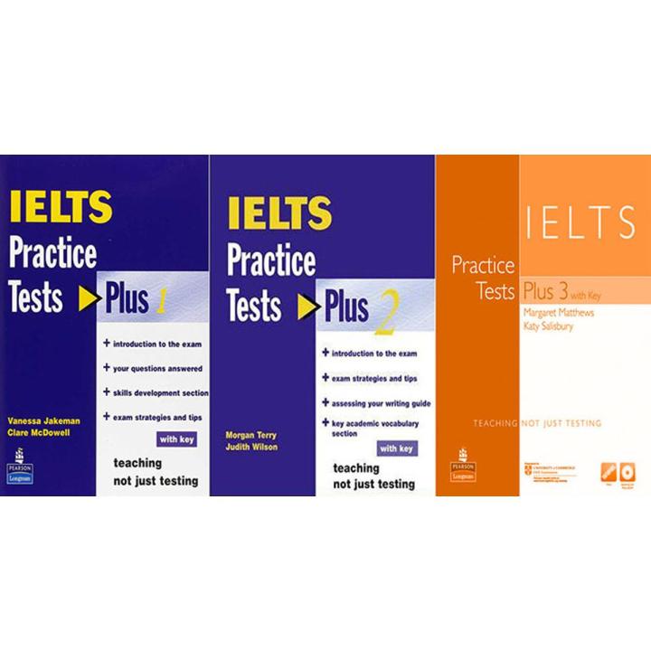 IELTS Practice Tests Plus 1-3 with DVD | Daraz.com.bd
