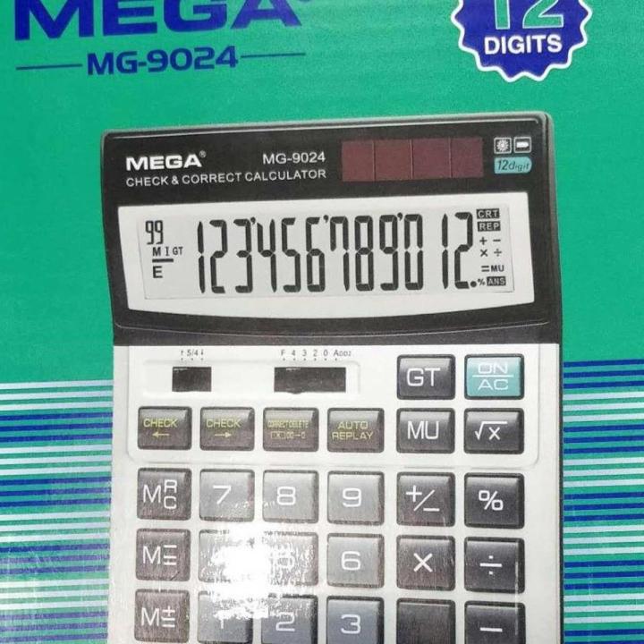 9024 ,12 digit desk-top series big size calculator | Daraz.com.bd