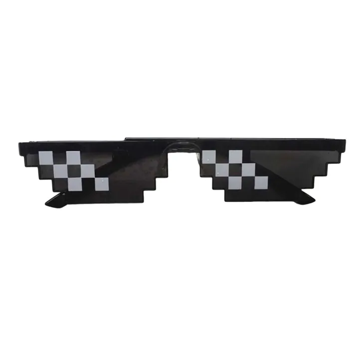 （New）GC Men Women Glae Pixelated unglae for Minecraft player | Daraz.com.bd