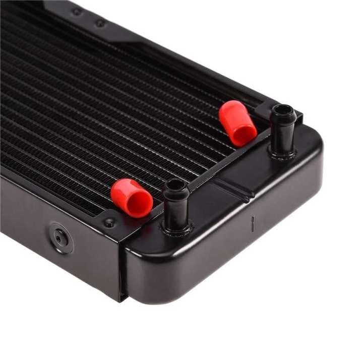 DIY PC Water Cooling Radiator Kit 240mm Pump Reservoir CPU GPU HeatSink ...
