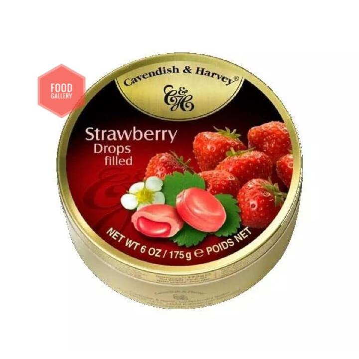 Cavendish And Harvey Strawberry Drops Candy - Filled - 175G | Daraz.com.bd