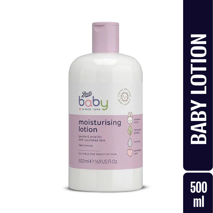 Boots Baby Moisturising Lotion - 500ml | Daraz.com.bd
