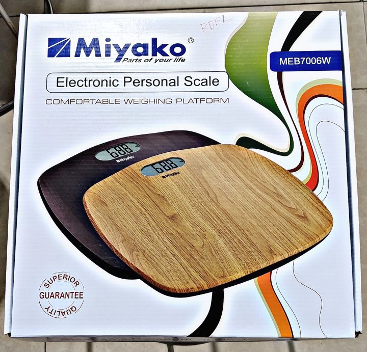 Miyako MEB 7006W Digital Electronic personal Weight Scale - Fitness ...