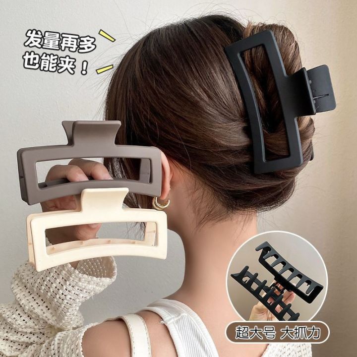 13cm Extra-Large Korean Claw Clip for Thick Hair, Durable Design ...