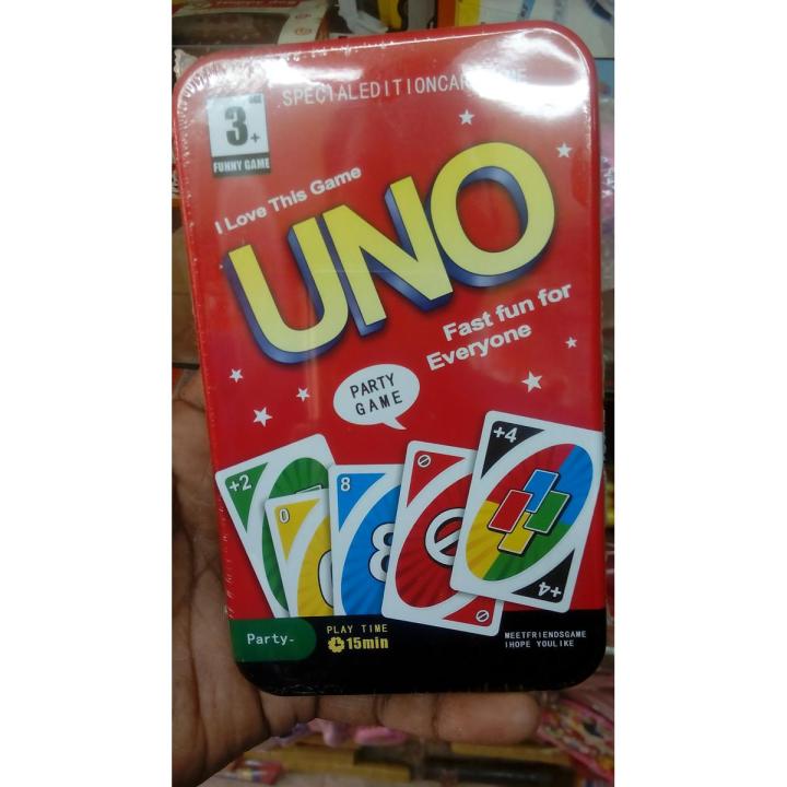 H2O UNO Card with plastic box ( Made in China ) | Daraz.com.bd