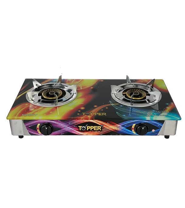 Rfl-TOPPER Fairy Double Glass Auto Stove NG 805315 | Daraz.com.bd