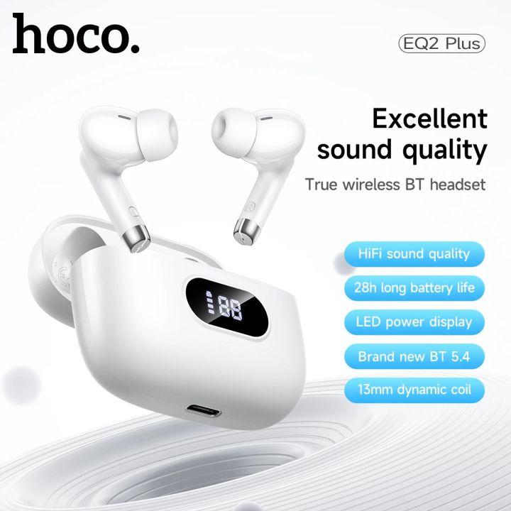 Hoco EQ2 Plus Thought True Wireless Bluetooth Earbuds | Daraz.com.bd