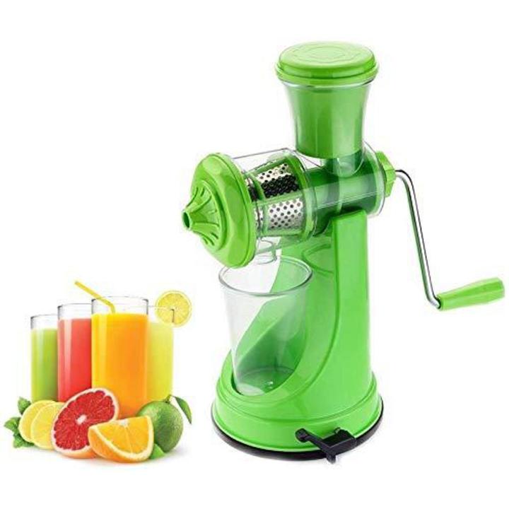 Manual Hand Fruit & Vegetable Juicer with Steel Handle( Green) | Daraz ...