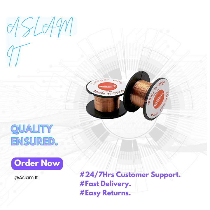 PCB Link Jumper Wire Pure Copper 0.1mm 2 Pcs | Daraz.com.bd