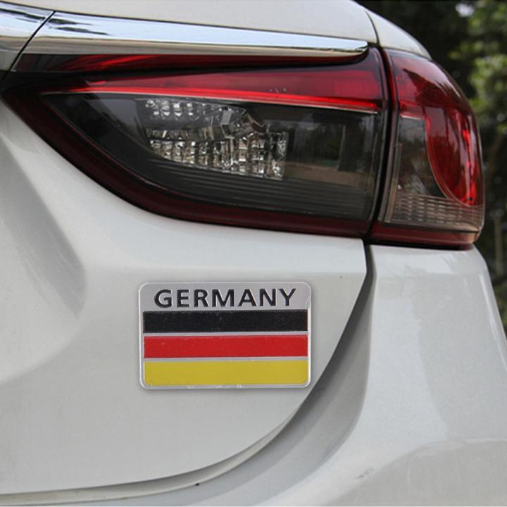 (New)Germany Flag Style Metal Car Sticker | Daraz.com.bd