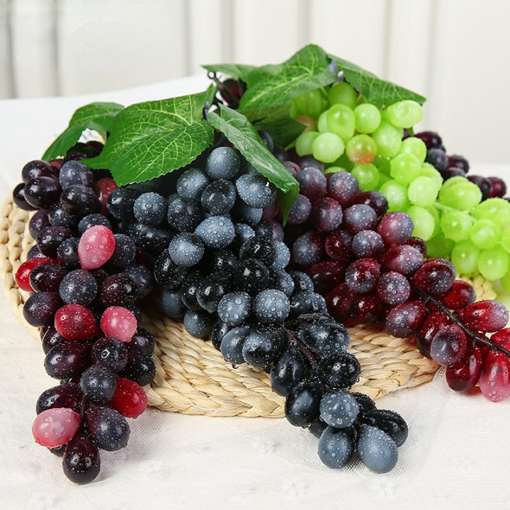 2pcs 12/18/24/36/60/85 Heads Artificial Grapes Halloween Wedding Party ...