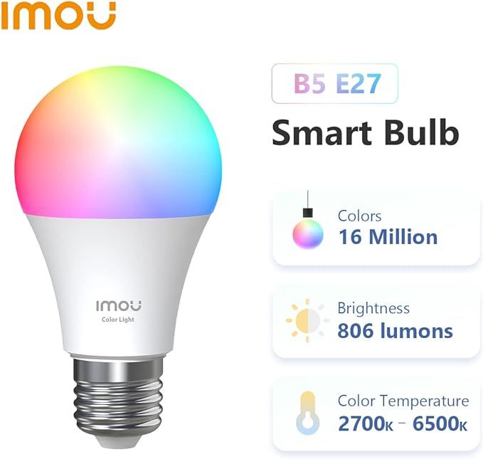 smart wifi multicolor light bulb | Daraz.com.bd