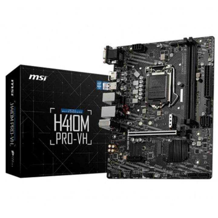 MSI H410M PRO-VH DDR4 Micro-ATX 10th Gen Intel Motherboard | Daraz.com.bd
