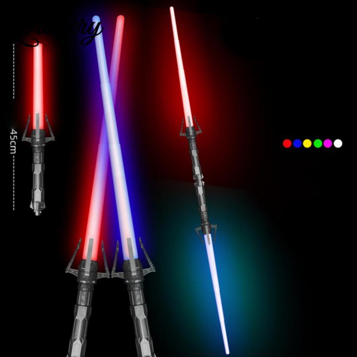 2-in-1 Children Telescopic Sword Color-changing Flashing Stick Led ...