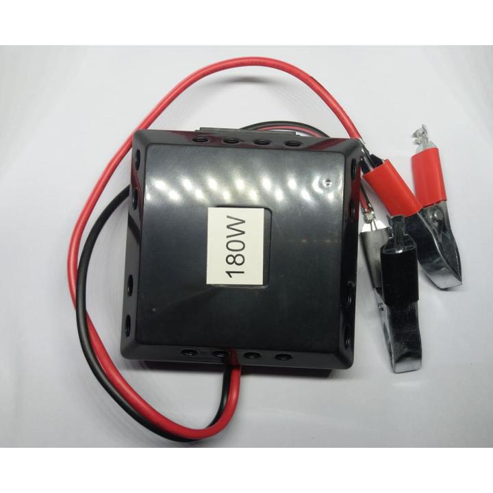 INVERTER 180W Solar Home Power Inverter 180W Peak 12V DC To 220V AC ...