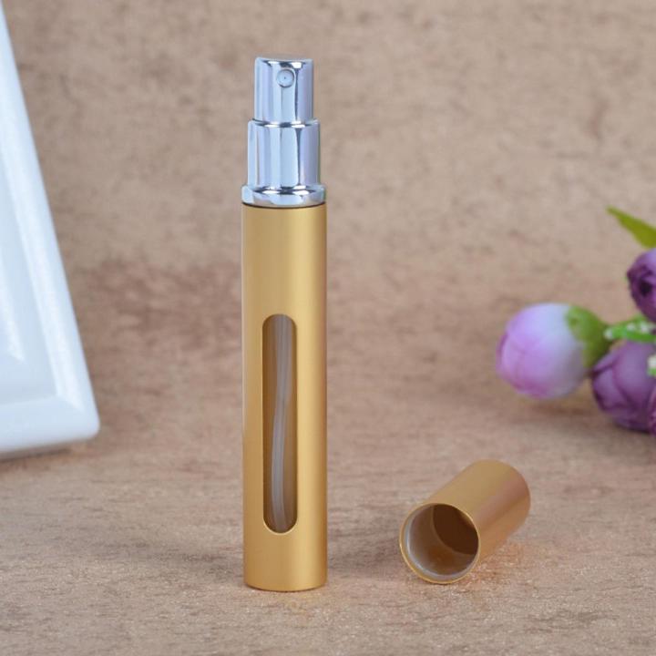 MUB 10ML Pocket Sized Refillable Perfume Atomizer Spray Empty Portable ...