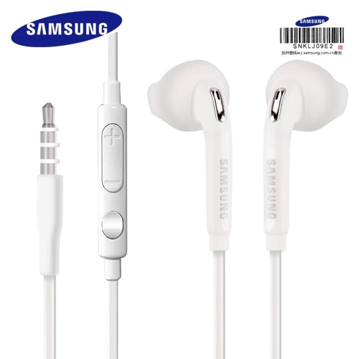 100% Samsung EO-EG920 Earphone In-ear With control Speaker Wired 3.5mm ...