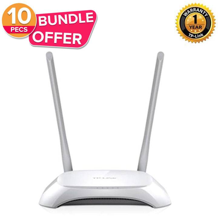 TP Link TL-WR840N V2 Wireless N Router 300Mbps - White (7pcs) | Daraz ...