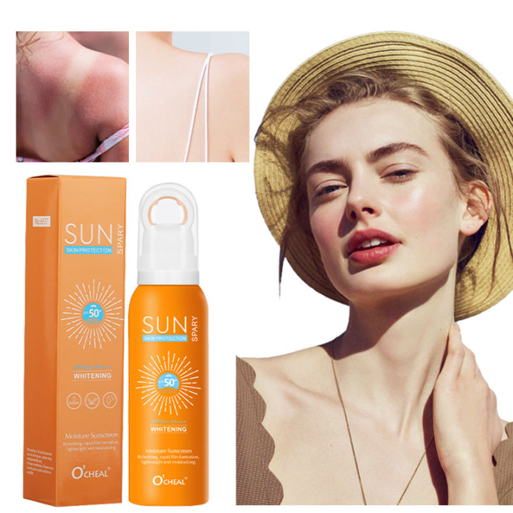O‘cheal 150ml Sunscreen Spray Anti-aging Anti Wrinkle Moisturizing ...