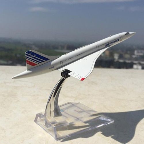 （NEW）14CM 1:400 Concorde Air France 1976-2003 Airline Model Alloy ...