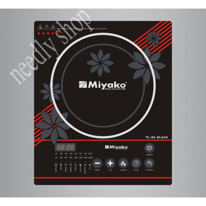 Miyako Induction Cooker TC-R2 Black With 28cm Steel Karai Free | Daraz ...