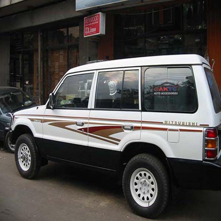 MITSUBISHI PAJERO body sticker car vinyl sticker car graphics decals ...