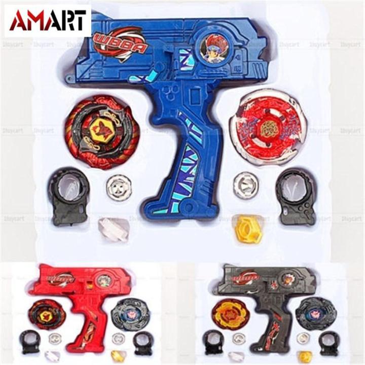 【GlobalGlamour】Nyt Beyblade Launcher Metal Fuion Rotate Rapidity Fight ...