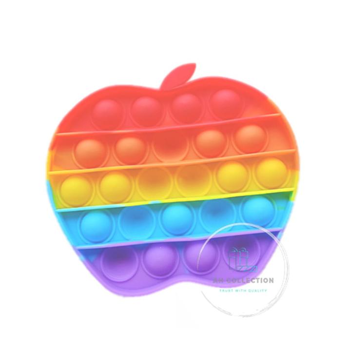 Apple pop it toy | Apple Shape Popit Toy | Daraz.com.bd