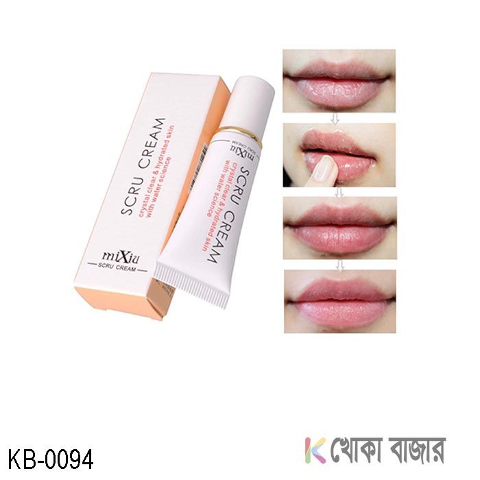 Mixiu Scru Cream Lip Care 11.5gm & LANEIGE Lip Sleeping Mask Berry 3g ...