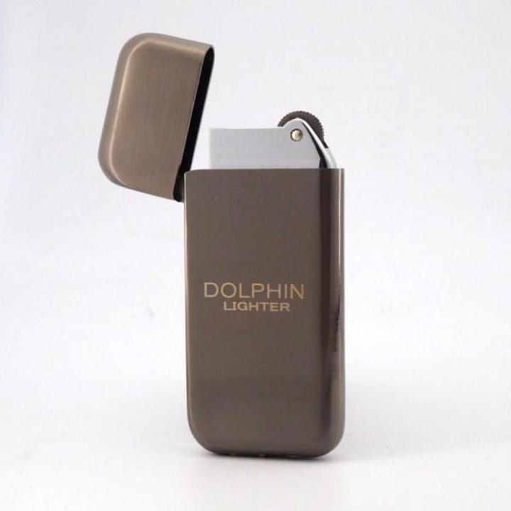 Dolphin Slim Metal Gas Lighter | Daraz.com.bd