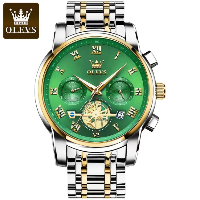 OLE-VS 2859 European And American Fashion Waterproof Analog Men's ...