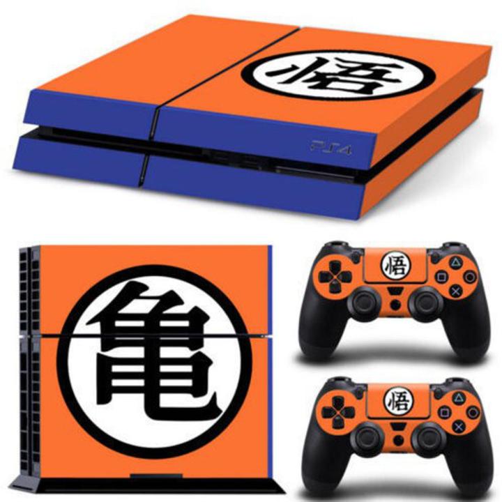 Dragonball Z Skins Sticker Decal For PS4 Console + 2 Controller Sticker ...