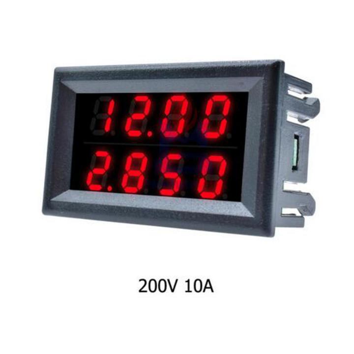 【happy one】Mini Digital Ammeter High Precision 100V 200V 10A Measuring ...
