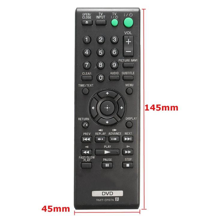 Rmt-D197A Smart Remote Control for Sony Dvd Dvp-Sr210 Dvp-Sr210P Dvp ...