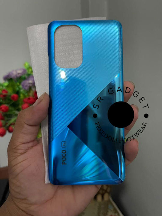 Replacement Backshell Glass Panel for Xiaomi Poco F3 Battery Back Door ...